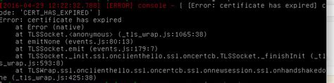 Ssl Certificate Expired On Plugin Static Site · Issue 2955 · Ether
