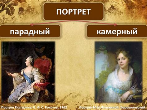 Человек в зеркале искусства: жанр портрета - online presentation