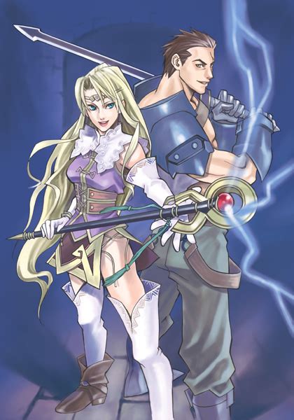 Mystina And Arngrim Valkyrie Profile Drawn By Kareji Danbooru