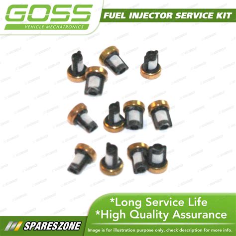 Goss Fuel Injector Repair Kit Filter Basket Pack 12 Od 6mm Height 7mm