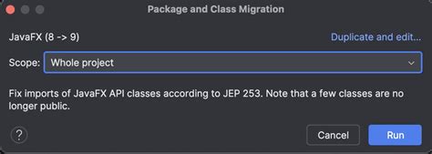 Migrate Intellij Idea Documentation