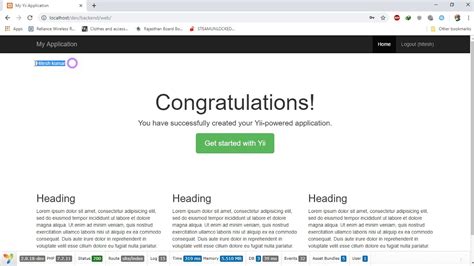 Yii2 Framework Lesson 2 Structure Youtube