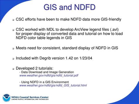 Ppt Integrating Ndfd With Gis Powerpoint Presentation Free Download