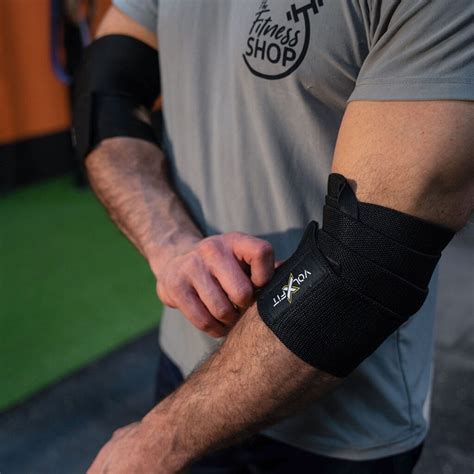 coderas con velcro volxfit negras par fitness shop guatemala