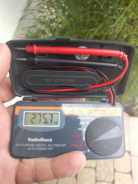 My Tiny Radioshack Digital Multimeter R Skookum