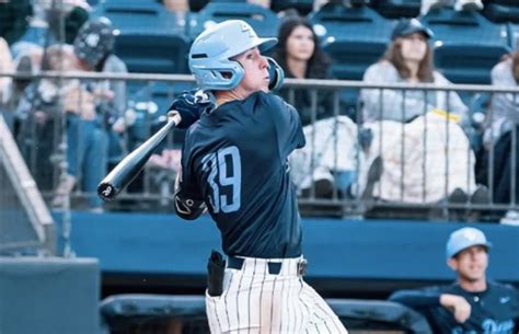 Padres Minors Usds Jack Costello Goes Deep Again For Storm San