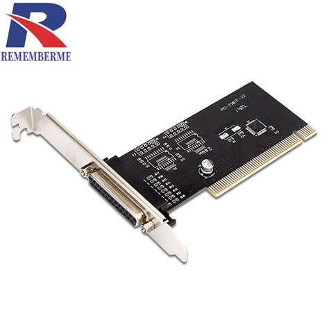 Pci To Parallel Lpt 25Pin Db25 อะแดปเตอรพอรตควบคมเครองพมพการด Shopee Thailand