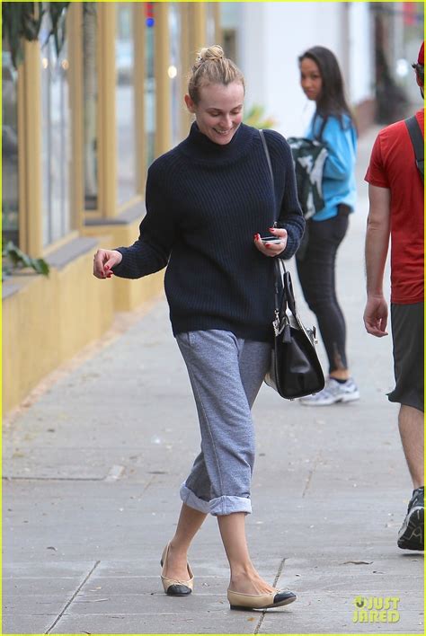 Diane Kruger All Natural Beauty For Friday Workout Photo 3039498