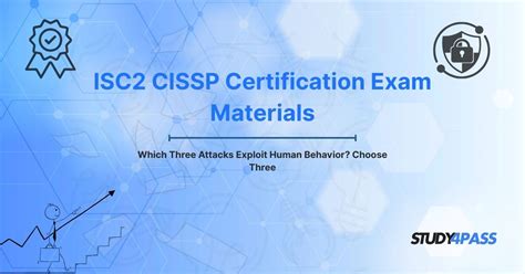 Which Three Attacks Exploit Human Behavior Choose Three