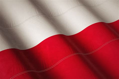 폴란드 국기 4k 배경의 3d 렌더링 그림 사실적인 천 물결 모양의 표면 플래그 0명에 대한 스톡 사진 및 기타 이미지 0명