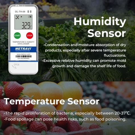Dl Th 09 Temperature And Humidity Data Logger Metravi Instruments
