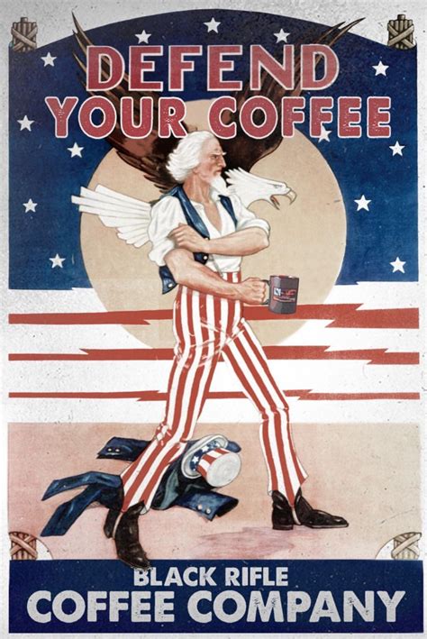 Quality Coffee Real Patriotism Scrolller