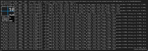 Swin Transformer Object Detection 配置与训练自己的数据集（踩坑） Csdn博客