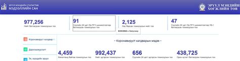 Коронавируст халдварын 91 тохиолдол шинээр батлагдлаа