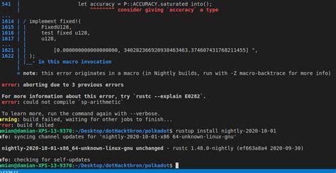 does not build with latest rust · issue 7287 · paritytech substrate