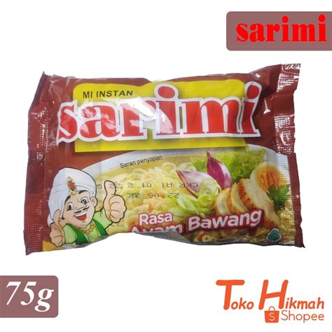 Jual Sarimi Kuah Rasa Ayam Bawang Gr Shopee Indonesia