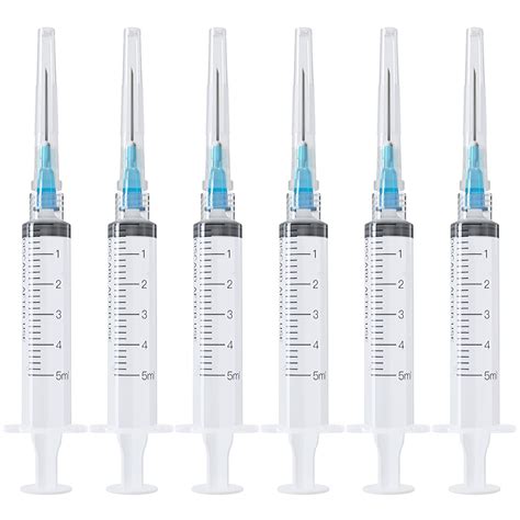 5ml Disposable Syringe With Needle Individually Wrapped