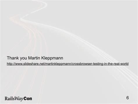 Culerity And Headless Full Stack Integration Testing PPT
