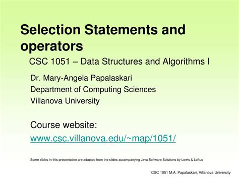 ppt csc 1051 data structures and algorithms i powerpoint