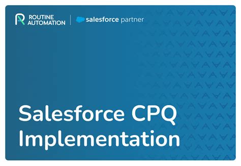 Salesforce Cpq Implementation Ra