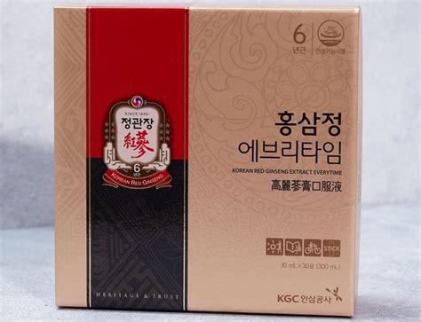 Nước Uống Hồng Sâm Kgc Korean Red Ginseng Extract Everytime Hàn Quốc