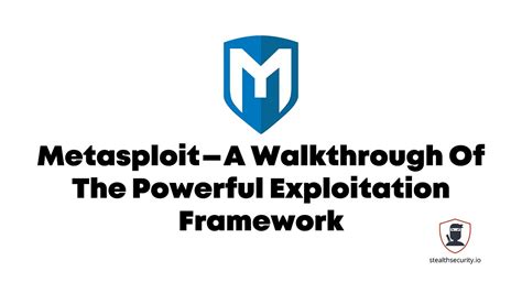 manish m shivanandhan on linkedin metasploit — a walkthrough of the