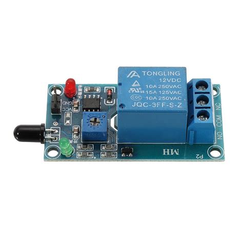 Flame Flare Detection Module Flame Sensor V Relay Board Infrared Receiver Module