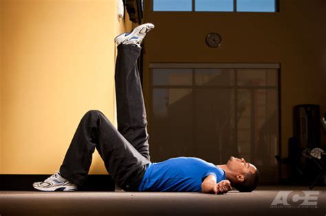 Lower Leg Exercises Supine Hamstrings Stretch