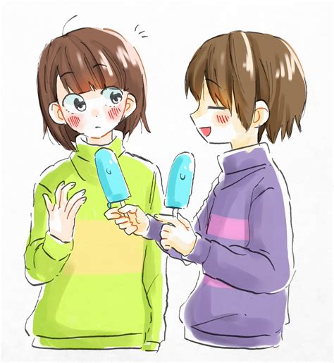 Chara Frisk Undertale персонажи Undertale фэндомы
