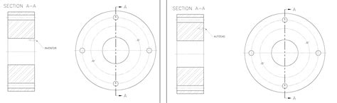 rotate hidden lines about axis into section view autodesk community
