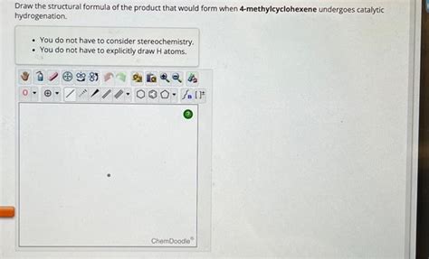 Solved Draw The Product That Would Form When