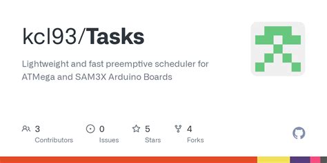 github kcl93 tasks lightweight and fast preemptive scheduler for