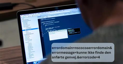 understanding and resolving errordomain nscocoaerrordomain