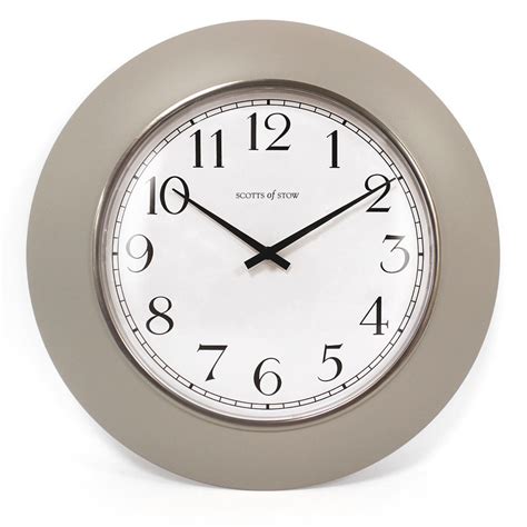 Stone Quartz Wall Clock 30cm Scotts Of Stow Stone Quartz Wall Clock 30cm Scotts Of Stow