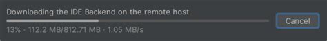 jetbrains的remote development下载ide backend无限循环下载的解决方式 downloading the ide backend on the remote
