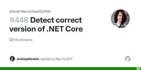 Detect Correct Version Of Net Core · Issue 448 · Dotnet