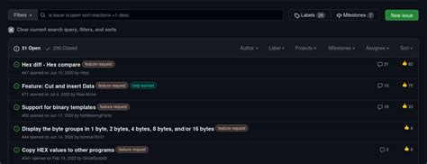 Hex Diff Hex Compare · Issue 47 · Microsoft Vscode Hexeditor · Github