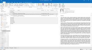 Full Inbox Message Count In Outlook