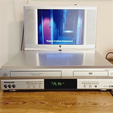 Panasonic Dvdvcr Combo Player Vhs Recorder Av Cables Pv D4743s Testedworking Eur 3789