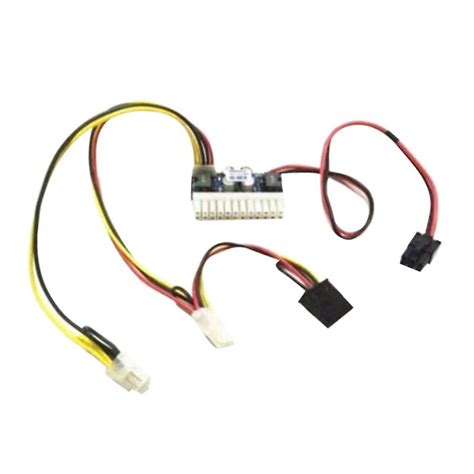 Pci E 6pin Input Dc Atx 250w 24pin Power Supply Module Switch Pico Psu Car Auto Mini Itx High Dc