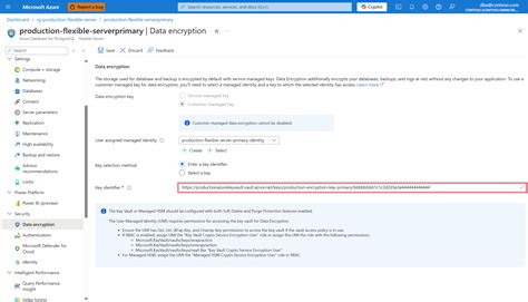 Configure Data Encryption Azure Database For Postgresql Flexible