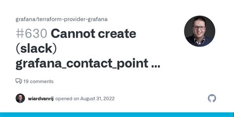 Cannot Create Slack Grafanacontactpoint Error 400 Type Should Not