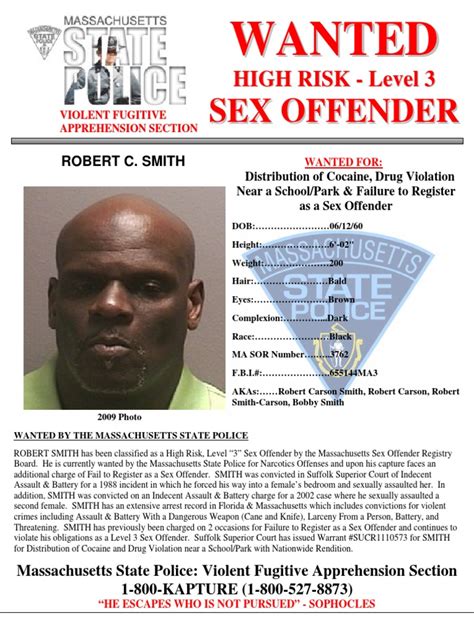 Robert Smith Sex Offender Wanted Poster Pdf Sex Offender Sex