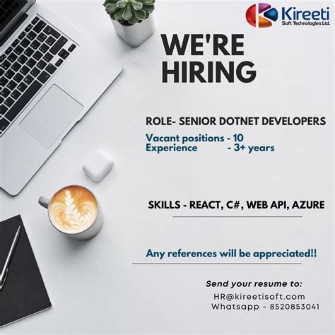 Kireeti Soft Technologies Ltd On Linkedin Experienced Dotnet