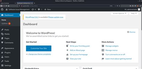 hackthebox spectra writeup whatinfotech