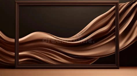 Mocha Mousse 2025 Colored Gradient Background With No Texture Stock Illustration Illustration