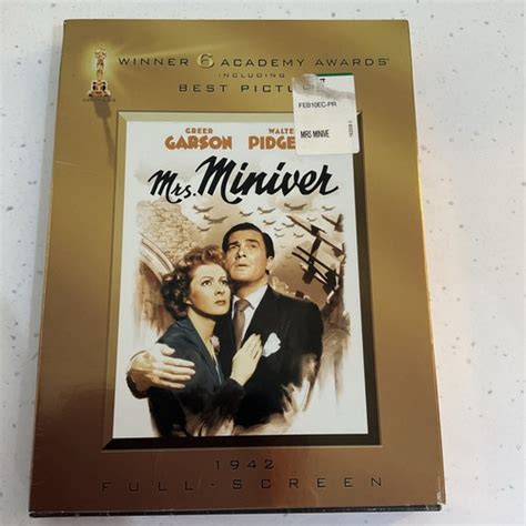 Mrs Miniver 1942 ~ Greer Garson Walter Pidgeon 2008 Full Screen Dvd ~ New 883929002511 Ebay