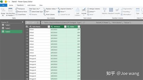 玩转excel 二维表和一维表相互转化 知乎