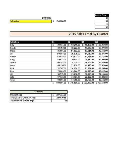 example of excel document pdf