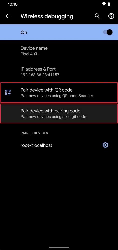 Android Wireless Debugging Adb Over Wifi Run App Wirelessly